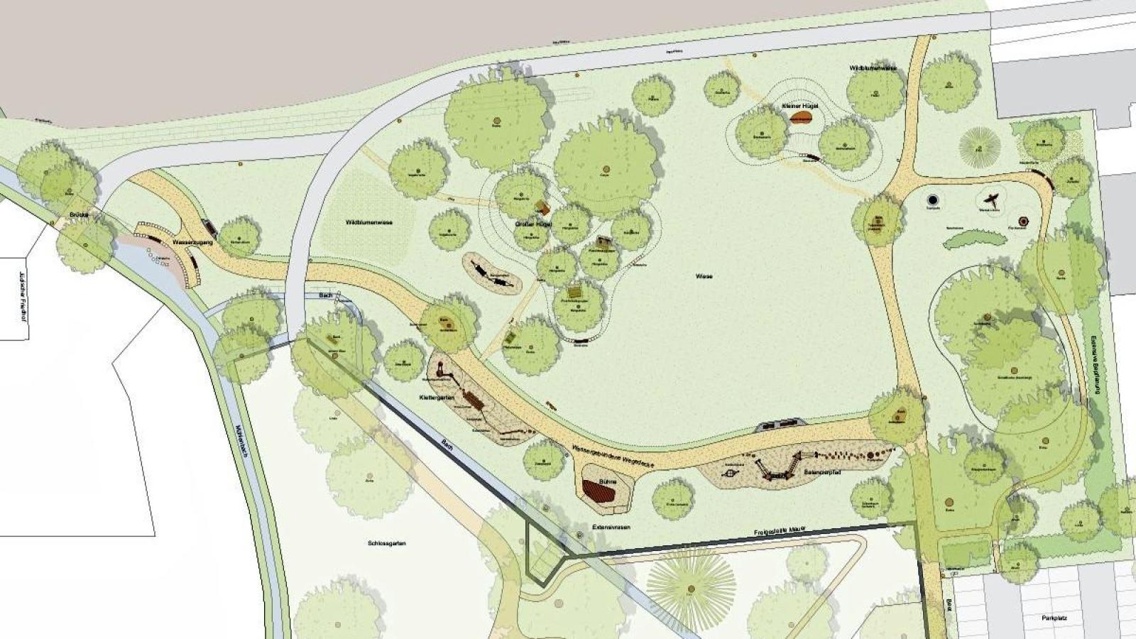 Umgestaltung vom Volkspark Lauenau beginnt | Schaumburger Wochenblatt